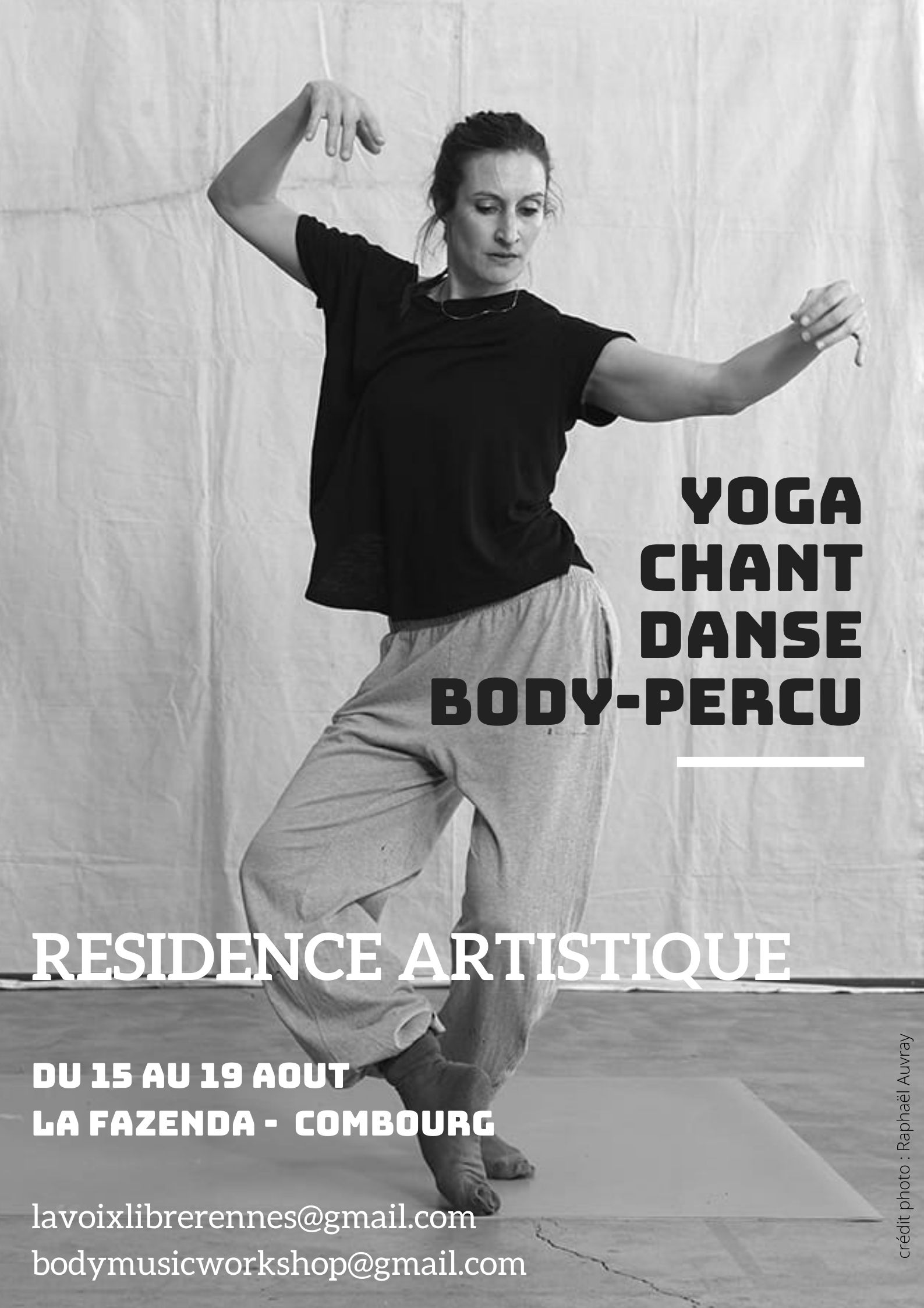 RESIDENCE ARTISTIQUE - ETE 2022 - Percussive Dance and Body Music by ...